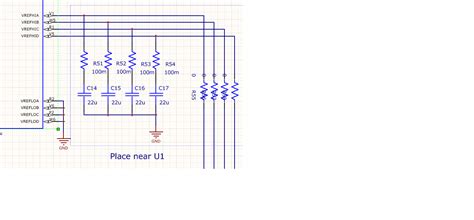 tmdscncd28379d why does the 100mΩ resistor connection capacitance is