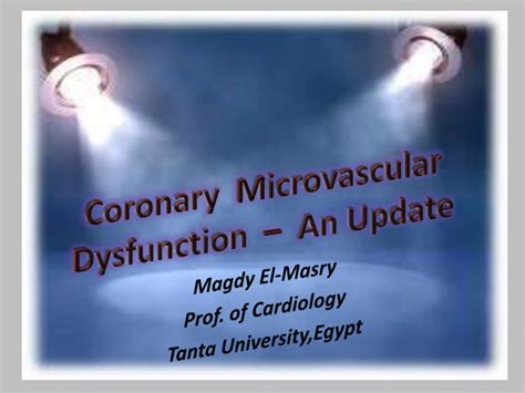 Coronary Microvascular Dysfunction Pptx