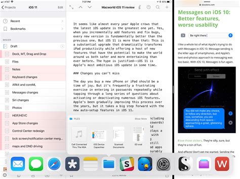 IOS 11 Dock And Multitasking How It Works