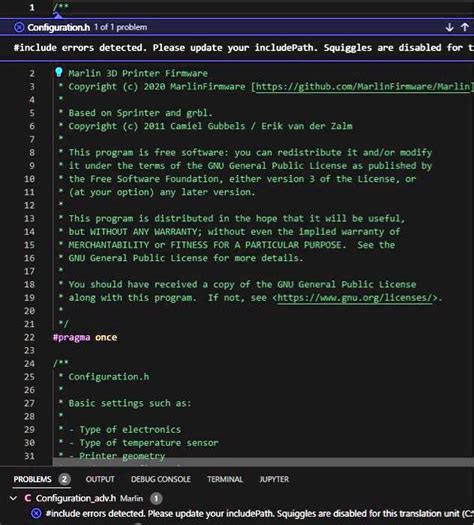 Solved How Do I Fix This Error Configurationh 1 Of 1problem Include