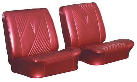 Seat Upholstery Kit 1965 GTO Lemans Front Buckets Convertible Rear