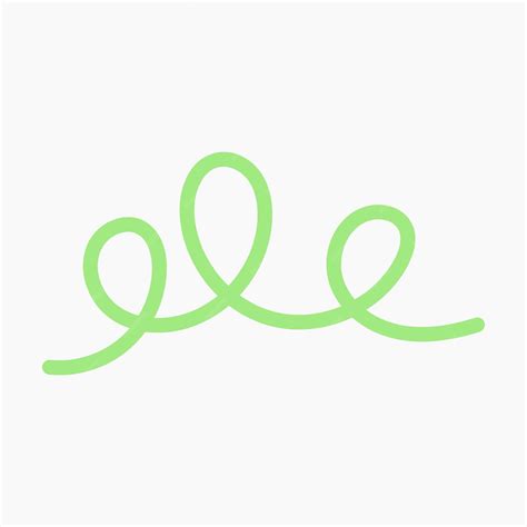 Premium Vector Squiggle Line Element