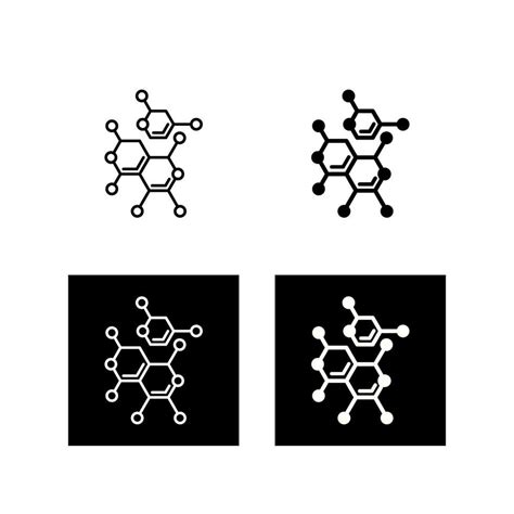 Molecules Vector Icon 28026643 Vector Art At Vecteezy