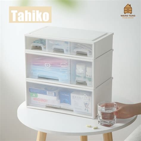 ตู้ใส่ยา กล่องยา ตู้ยาในบ้าน ตู้ยามินิมอล แขวนผนัง ตั้งโต๊ะ รุ่น Tohiko