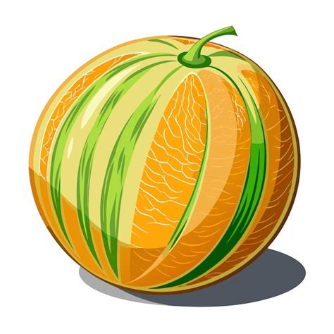 Melon Clipart Vector Illustration Premium Ai Generated Vector