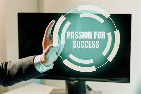 Conceptual Display Passion For Success Word Written On Enthusiasm Zeal