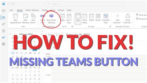 How To Add A Teams Meeting Button In Outlook Printable Online