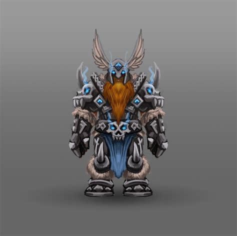 Arthur Lorenz Fan Art World Of Warcraft Racial Class Armor Design