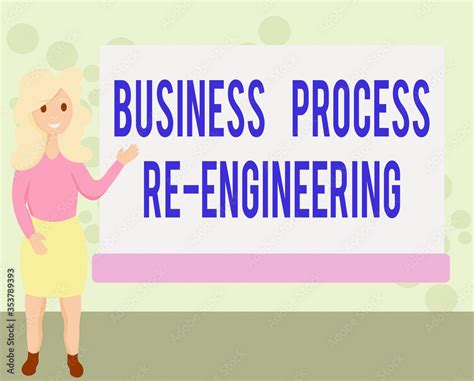 Conceptual Hand Writing Showing Business Process Re Engineering