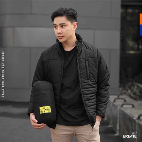 Ereste269 Jaket Parasut Tebal Pria Windproof Thorn Lazada Indonesia