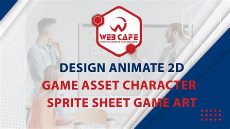 Design Animate 2d Game Asset Character Sprite Sheet Game Freelancer