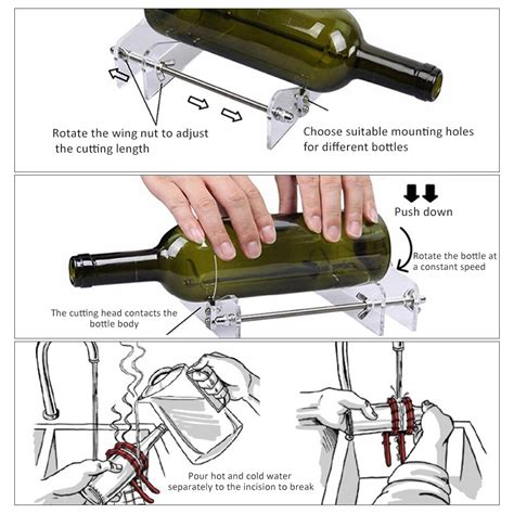 Glass Bottle Cutter Tool Cut Wine Beer Bottle Cutt Grandado