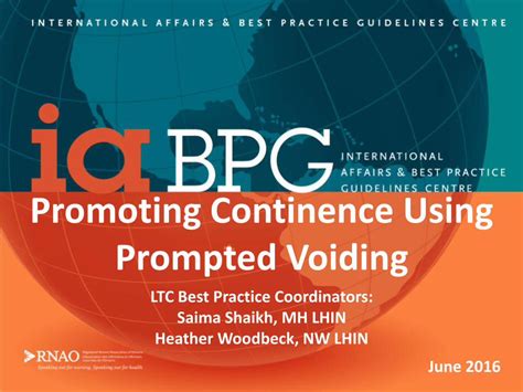 Pdf Promoting Continence Using Prompted Voiding · •put Toileting