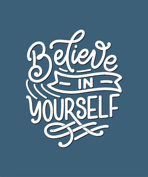 Premium Vector Lettering Quotes Illustration