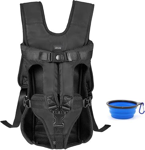 حامل کوله پشتی جلوی سگ قابل تنظیم Artline برای پیاده روی ، بدون طراحی