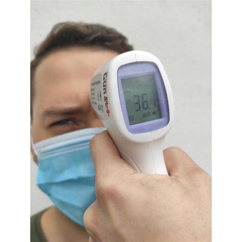 Termometru Cu Infrarosu Temperature Gun Pl Fara Contact Alb