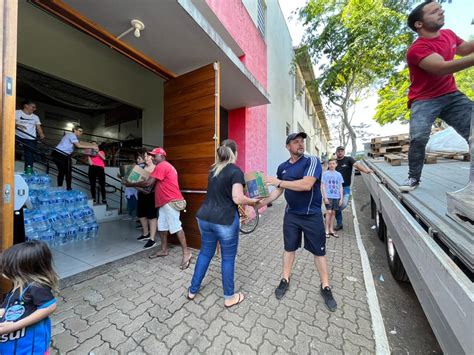 ENCHENTE São Sebastião do Caí segue arrecadação de donativos para