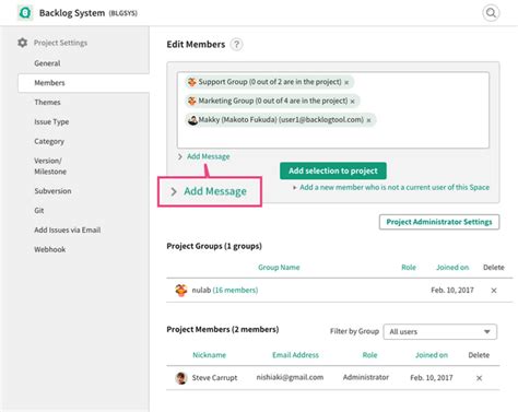 Project Setting Administrators Guide Backlog Enterprise Help Guide