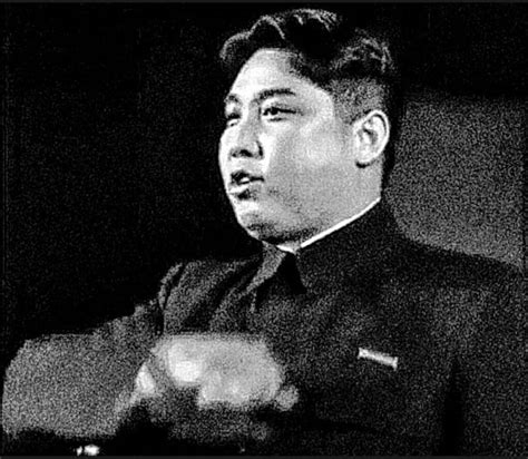 Kim Il Sung Giving A Speech During A Wkp Meeting 1948 Rjuchegang