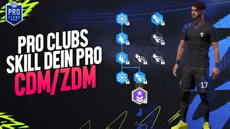 FIFA 22 How To Skill Your Pro CDM Build 65 Skillpoints Midgame