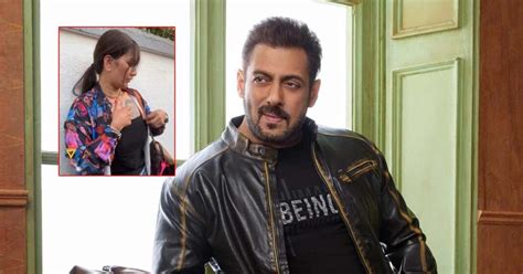 Salman Khans Crazy Female Fan Gets His Tattoo On Her Chest Gets