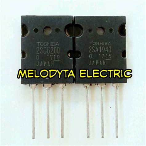 Jual Transistor Toshiba A1943 C5200 Di Lapak MELODYTA ELECTRIC Bukalapak