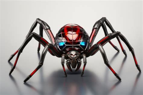 Free Photo View Of 3d Robotic Spider