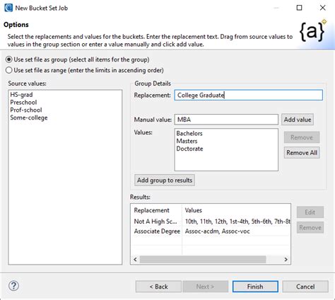 Creating Set Files In Iri Workbench Iri