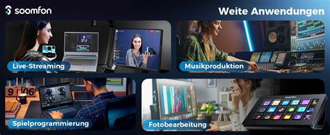 Soomfon Control Deck V2024 Stream Controller With 15 Customizable Lcd