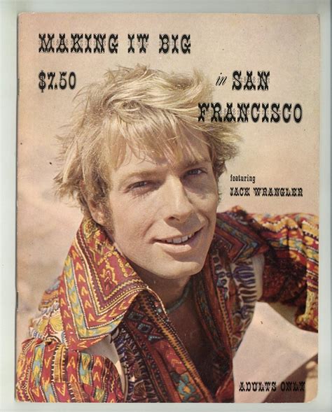 Making It Big In San Francisco 1976 Jack Wrangler Picture Story Book 4
