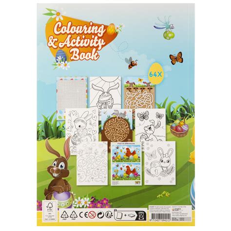 Carte De Colorat Cu Activitati Paste Fericit Emag Ro