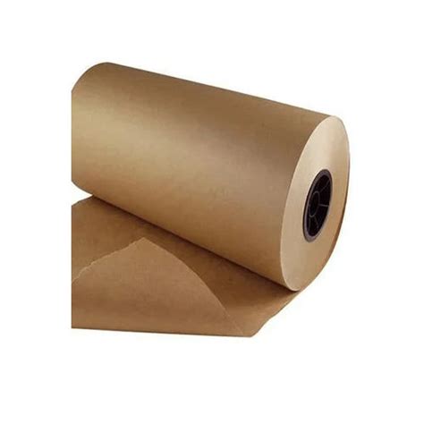 22bf 120 Gsm Brown Kraft Paper Roll High Quality Commercial Use Non