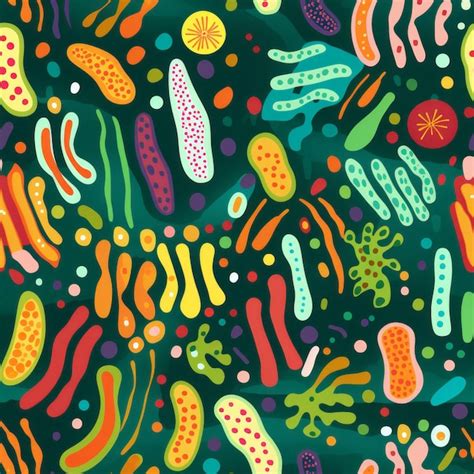 Premium Ai Image Bacterial Patterns Unveiling Nature S Intricate Designs