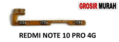 Flexibel On Off Redmi Note 10 Pro 4g Toko Librajaya Toko Librajaya
