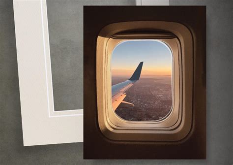 Poster Airplane Window Art Airplane Art Print Wanderlust Poster