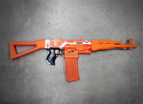 Custom Nerf Ak 47 Stryfe Front Mod Rare Pdk Films 50 Etsy