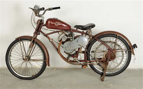Lot Detail Original Whizzer Motorcycle