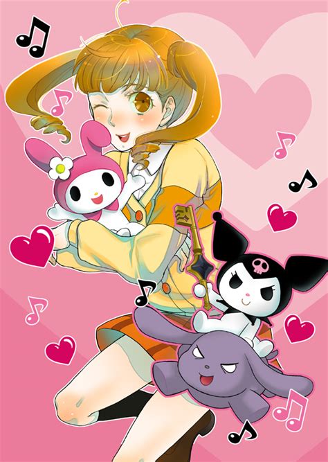 My Melody Kuromi Yumeno Uta And Baku Sanrio And 1 More Drawn By