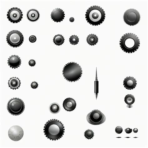 Improve Vector Set White Background Isolated A High Qual Premium Ai