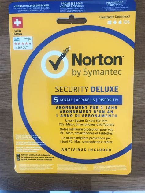 Norton Virenschutz Security Deluxe Kaufen Auf Ricardo