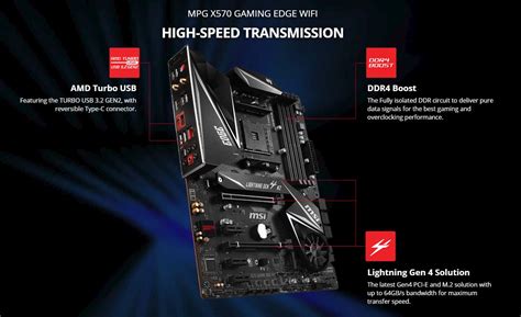 Msi Mpg X Gaming Edge Wifi Amd Am Atx Motherboard Chaos Computers