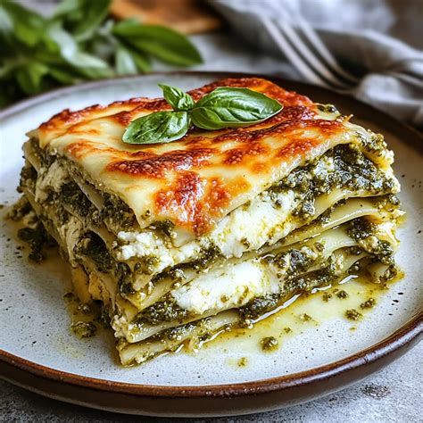 Pesto Lasagna