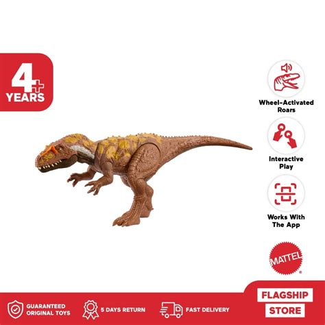 Jual Jurassic World Epic Evolution World Roar Megalosaurus Mainan