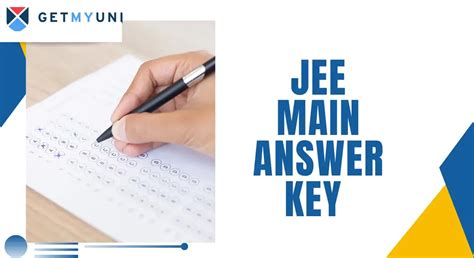 JEE Main Answer Key Direct Link Steps To Download Getmyuni
