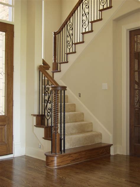 This Staircase Design Was Created Using Twist Series Balusters The