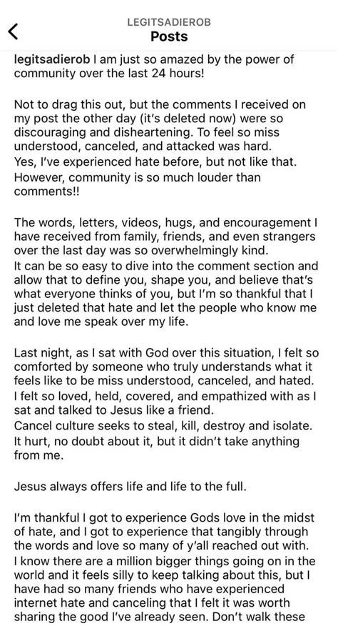 Sadie Robertson Wines In New Instagram Caption Rfundiesnarkuncensored