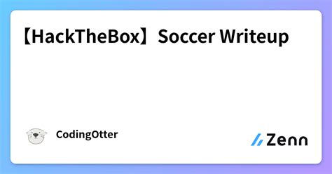 【hackthebox】soccer Writeup