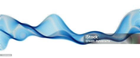 음파 파티클 흐름 모션 효과 동적 벡터 추상적인 배경입니다 3d 모양 도트 혼합 메쉬 미래 기술 편안한 벽지 0명에 대한 스톡 벡터 아트 및 기타 이미지 Istock