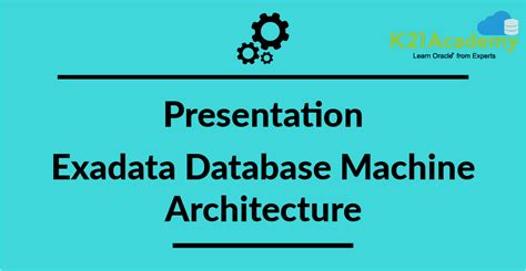 presentation exadata database machine architecture cloud training
