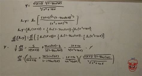 Logarithmic Differentiation Rcalculus
